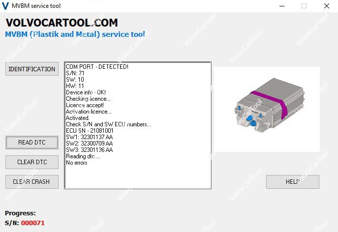 VCTS Adapter - VolvoCarTool