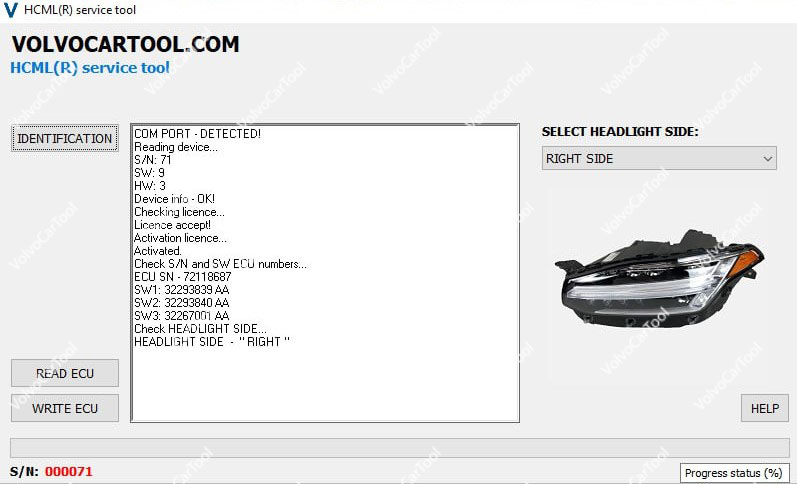 VCTS Adapter - VolvoCarTool